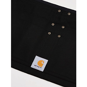 Carhartt mens Firm Duck Waist work utility aprons, Black, Medium US