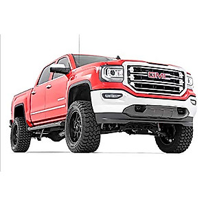 Rough Country HD2 Running Boards for 07-18 Chevy/GMC 1500 | Crew Cab - SRB071785