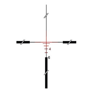 Trijicon Trijicon ACOG 4 X 32 Scope Dual Illuminated Crosshair .223 Ballistic Reticle, Red