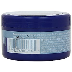 Lusters S-Curl 360 Wave Control Pomade 3 Ounce (88ml) (2 Pack)