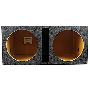 Rockville RDV12 Dual 12" Vented Subwoofer Enclosure Box 1.55 CU FT 3/4" MDF