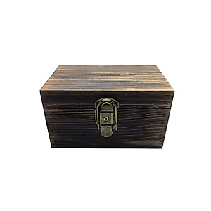 TECH STORE ON Flash USB Thumb Drive Case Memory Card Electronic Accessories Gift Storage Organizer Bag Secure Key Lock Antistatic Shockproof Foam (Wood, 12 USB Slots)