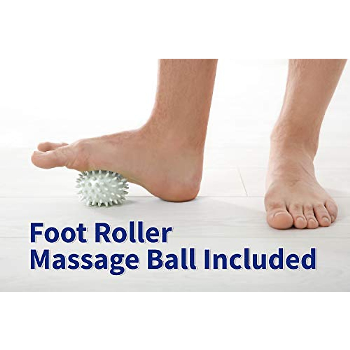 StrictlyStability Plantar Fasciitis Night Sock with Massage Ball Included (Regular)