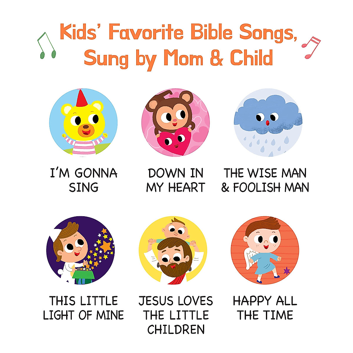Dance with Jesus - Christian Sound Book, Sing Along Bible Songs | Christening, Dedication, Baptism Gifts for Boys, Girls, Babies | Religious Toys, Interactive Music Books for Toddlers