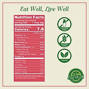 Eat Well Sumac Spice Powder 4 oz Shaker Bottle, Ground Sumac Berries, 100% Natural Traditional Middle Eastern Spices, Sumac Seasoning with Pure Gourmet Ingredients for Cooking, Tangy and Citrusy