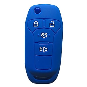 Ford Fusion Key Fob Cover：Key Shell Fit for Ford Fusion Keyless Remote Case Replacement 2013 2014 2015 2016 | | n5fa08taa 164r7986