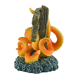 Siger Aquarium Ornaments Resin Big Heart Aquarium Supplies for Theme Decorations Fish Tank Aquatic Plants Accessories