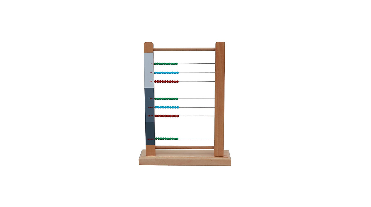 Large Bead Frame - Montessori Math Tool for Kids