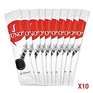 Vandoren JUNO Bb Clarinet Reeds, Strength 3.5, Box of 10, JCR0135