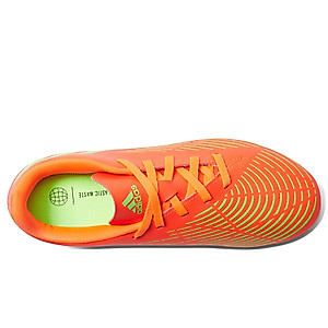 adidas Unisex-Child Edge.4 Predator Flexible Ground Solar Red/Solar Green/Black 5.5 Big Kid