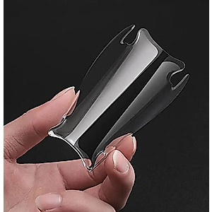 TMAOZ, Pack of 12 3D Transparent car Door Handle Reflective Stickers, car Door Handle ScratchResistant Protective Film, car Outdoor Safety Reflective Strip