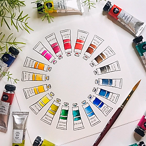 Art Philosophy® Artist Grade Watercolor Tubes Rose Madder