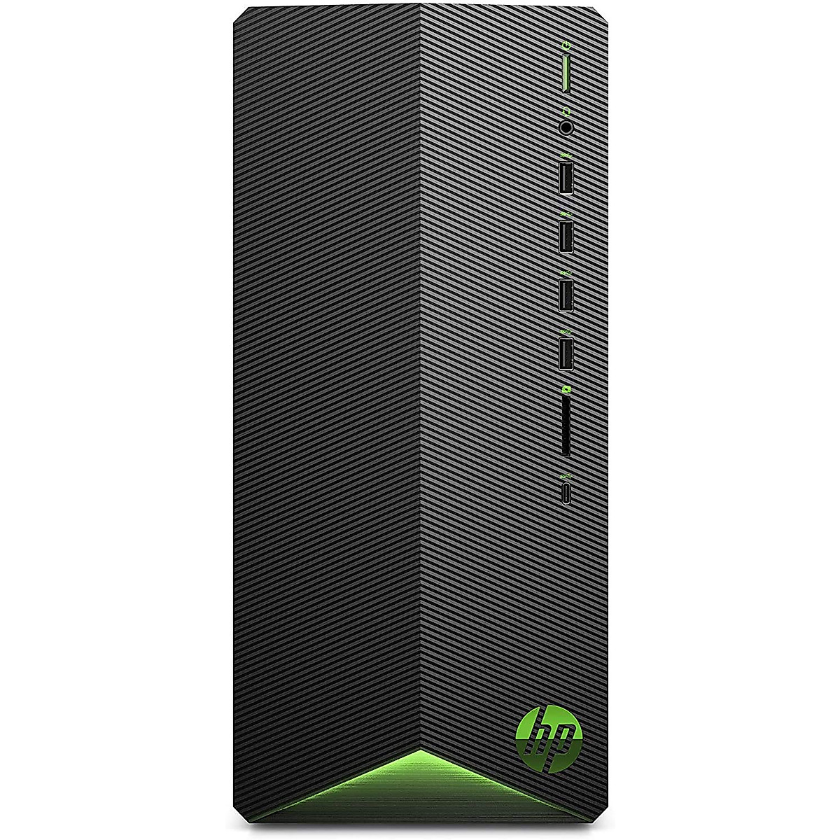 2022 HP TG01 Pavilion Gaming Desktop AMD Ryzen 5 5600G(Beat i5-10400) 32GB DDR4 1TB PCIe SSD NVIDIA GeForce GTX 1050 GDDR5 2GB HDMI DP DVI-D USB-C WiFi AC BT RJ-45 Windows 10 Pro w/RE USB Drive