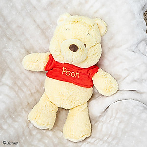 KIDS PREFERRED Disney Baby Winnie the Pooh and Friends Stuffed Animal with Jingle and Crinkle, Pooh 9”, Standard Safe for All Ages