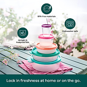 Tupperware Smartest Start 40 Piece Set, Dishwasher Safe and BPA Free (20 Containers, 20 Lids)