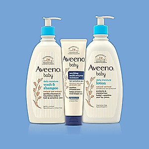 Aveeno Baby Soothing Multi-Purpose Diaper Rash Ointment, Petrolatum, 4.7 Oz