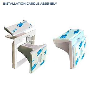 Baby Wiz Adhesive Child Proof Locks for Cabinet Doors, 12 Child Safety Cabinet Locks & 2 Keys, Magnet Cabinet Lock, Child Cabinet Locks, Child Locks for Kitchen cabinets