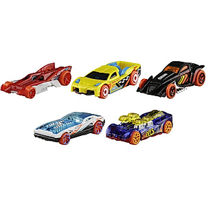 Hot Wheels Track Bundle City Track Builder X-Raycers 5-Pack 1:64 Scale Die-Cast Cars Collectors of All Ages Colorful Graphics Exclusive Great Gift Idea 3 Years and Older