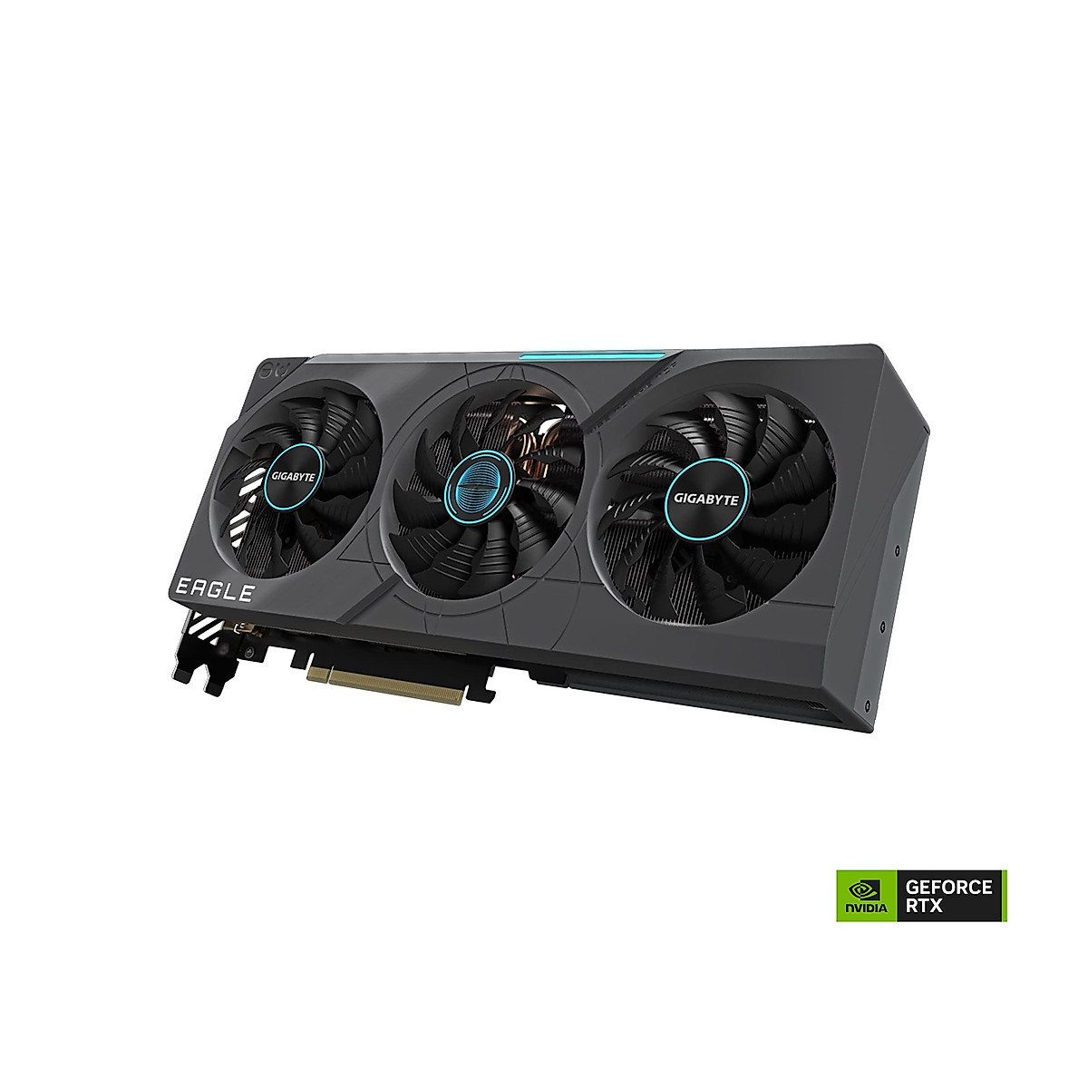 GIGABYTE GeForce RTX 4070 Ti Eagle OC 12G Graphics Card, 3X WINDFORCE Fans, 12GB 192-bit GDDR6X, GV-N407TEAGLE OC-12GD Video Card