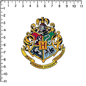 Harry Potter House Crests Sticker Pack Die Cut Vinyl Large Deluxe Stickers Variety Pack - Laptop, Water Bottle, Scrapbooking, Tablet, Skateboard, Indoor/Outdoor - Set