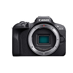 Canon EOS R100 Mirrorless Camera, RF Mount, Body Only (Renewed)