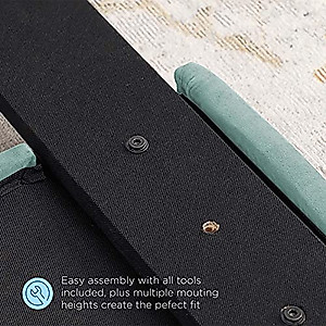 Modway Camilla Channel Tufted Performance Velvet Full/Queen Headboard in Mint