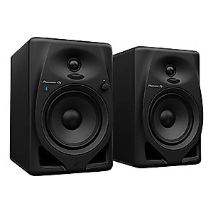Pioneer DJ DM-50D-BT 5-inch Desktop Active Monitor Speaker Pair with Bluetooth - Black