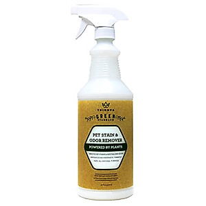 TriNova Natural Pet Stain and Odor Remover Eliminator - Advanced Enzyme Cleaner Spray - Remove Old & New Pet Stains & Smells for Dogs & Cats - All-Surface Safe - 32 OZ
