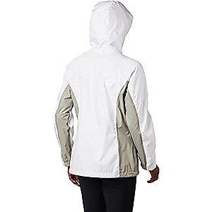 Columbia Women's Arcadia II Jacket, White/Flint Grey, 3X Plus