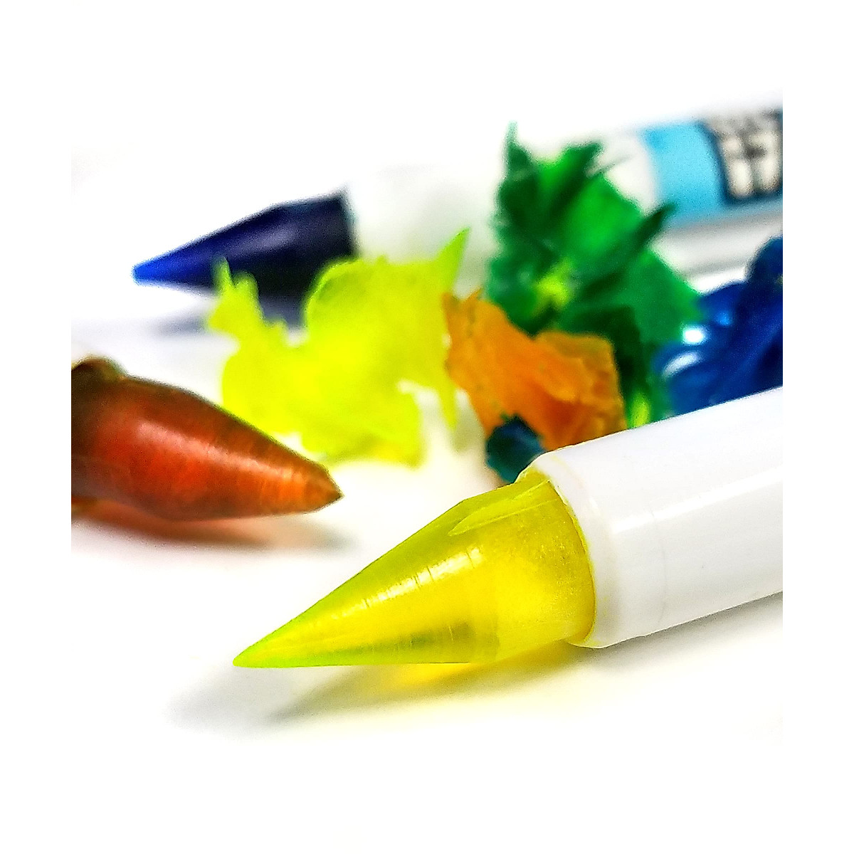 G.T. Luscombe Company, Inc. Accu-Gel Bible-Hi-Glider Bible Study Set | Precise Tip Size | No Bleed Solid Gel Highlighter | No Smearing or Fading | Long Lasting Bright Translucent Colors (Set of 6)