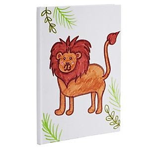 Blank Hardcover Sketchbooks, 18 Sheets Each (6 x 8 In, 6 Pack)