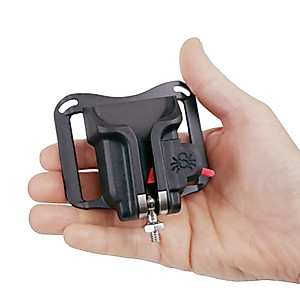 Spider Holster - BlackWidow Camera Holster + Pin - Self Locking Holster for Carrying a Light Weight Camera from Any Belt!