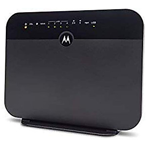 MOTOROLA VDSL2/ADSL2+ Modem + WiFi AC1600 Gigabit Router, Model MD1600, for Non-Bonded, Non-Vectoring DSL from Frontier and Some Other DSL Providers
