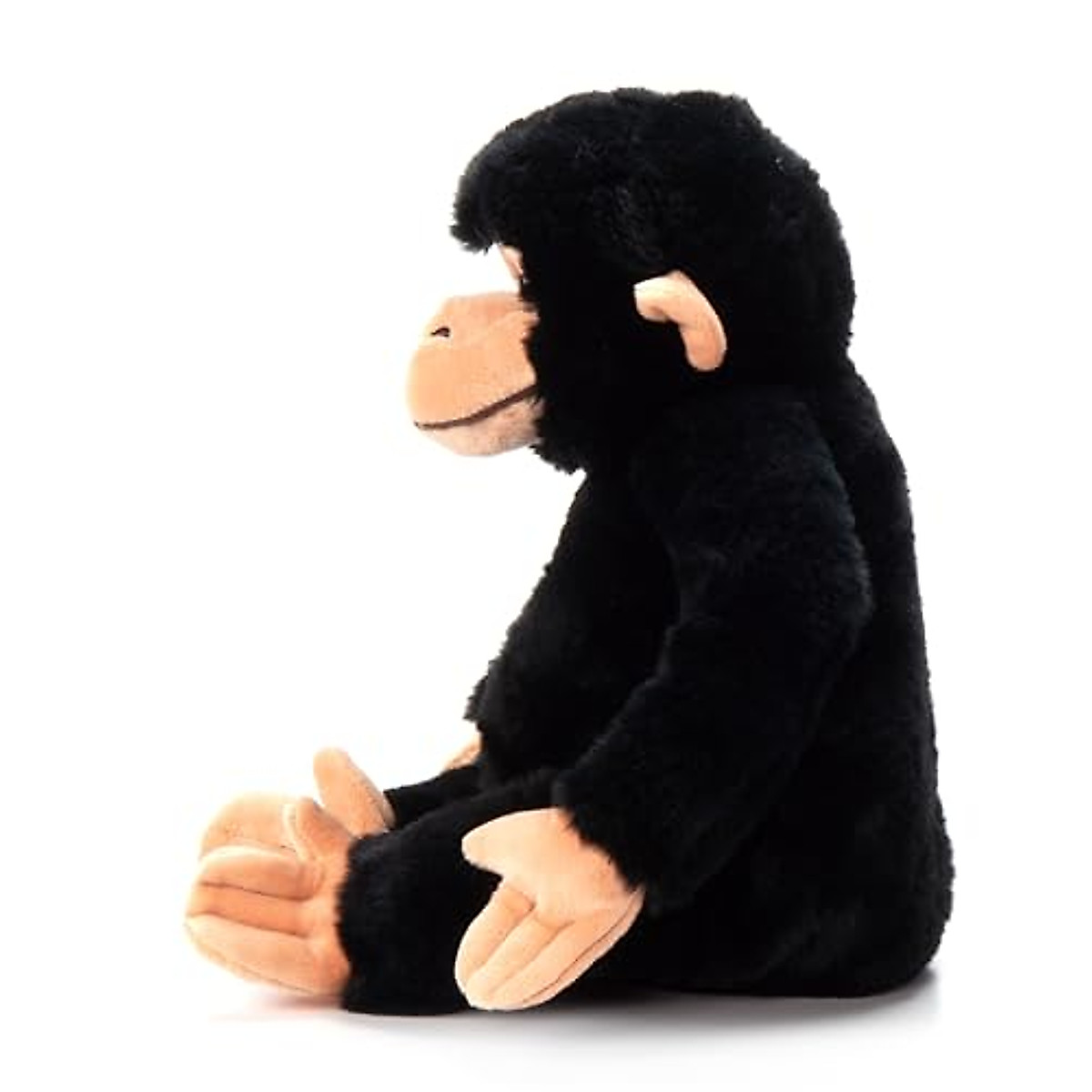 The Petting Zoo Chimp Stuffed Animal Plushie, Gifts for Kids, Wild Onez Zoo Animals, Zoologee Chimp Plush Toy 12 inches