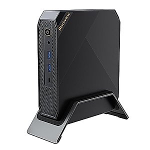 Blackview Mini Gaming PC, MP200 Intel i5-11400H(4.50GHz) Mini PC Windows 11 Pro, 16GB DDR4 512GB SSD, 6 Cores 12 Threads, Mini Desktop Computer 4K-Triple-Screen, Gigabit Ethernet, WiFi6 BT5.2 USB3.0×4