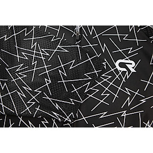 Coconut Ropamo CR Mens Cycling Jersey Short Sleeve Road Bike Shirt with 3+1 Zipper Pockets Breathable Quick Dry (XL，Black)