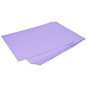 MECCANIXITY Cardstock Scrapbook Paper 8.3" x 11.7", 92 Lb/250gsm, Solid Color Cardstock for New Year Arts & Crafts, Invitations, Greeting Cards, Gift Tags, Light Purple Pack of 10