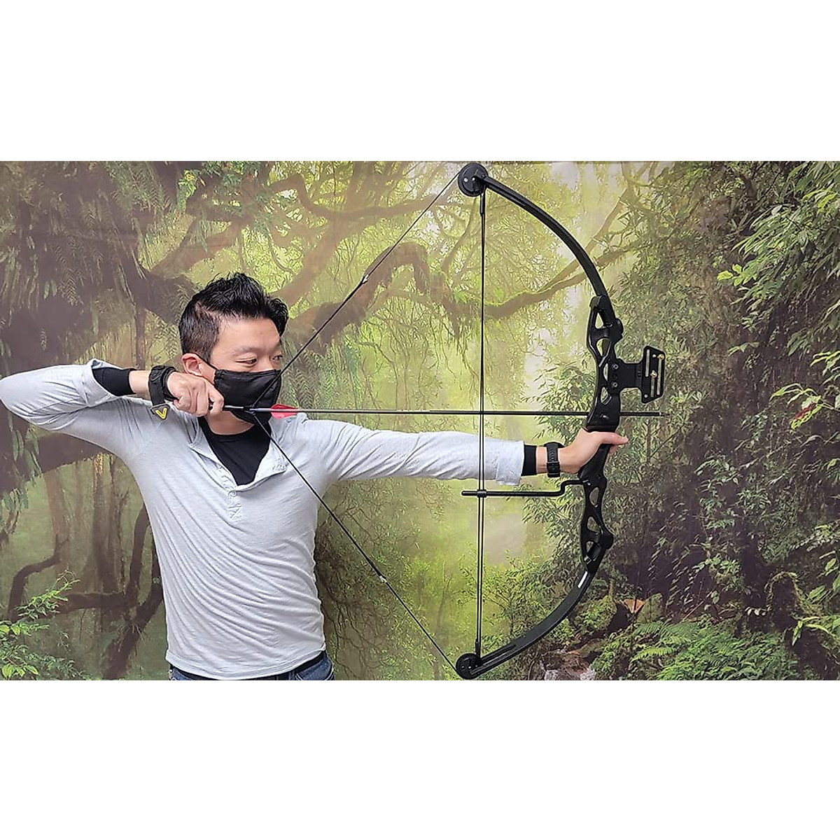 Southland Archery Supply Siege 55 lb 29'' Compound Bow Target (Black)