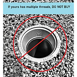 Generic Umbrella Pole Stabilizer Reducer Adapter for Baja Deck Pool Sleeves, Black, 3" Tall