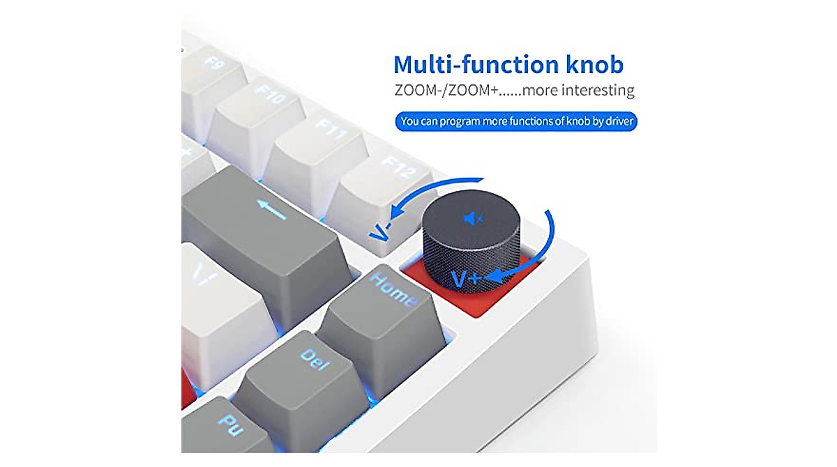 BOYI GK75 Tri-Mode 75% RGB Gaming Keyboard