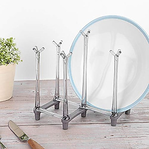 Retractable Cup Drying Rack, Drinking Glass Bottle Drainer Stand Non-slip Bottom Mug Tree Kitchen Countertop Dishes Holder Organizer Bottle Glass Rack Stand Plastic Bag Dryer Rack