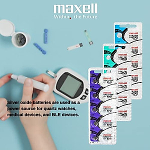 15 Maxell SR626SW 377 Silver Oxide Watch Batteries, New hologram packaging that guarantees authenticity
