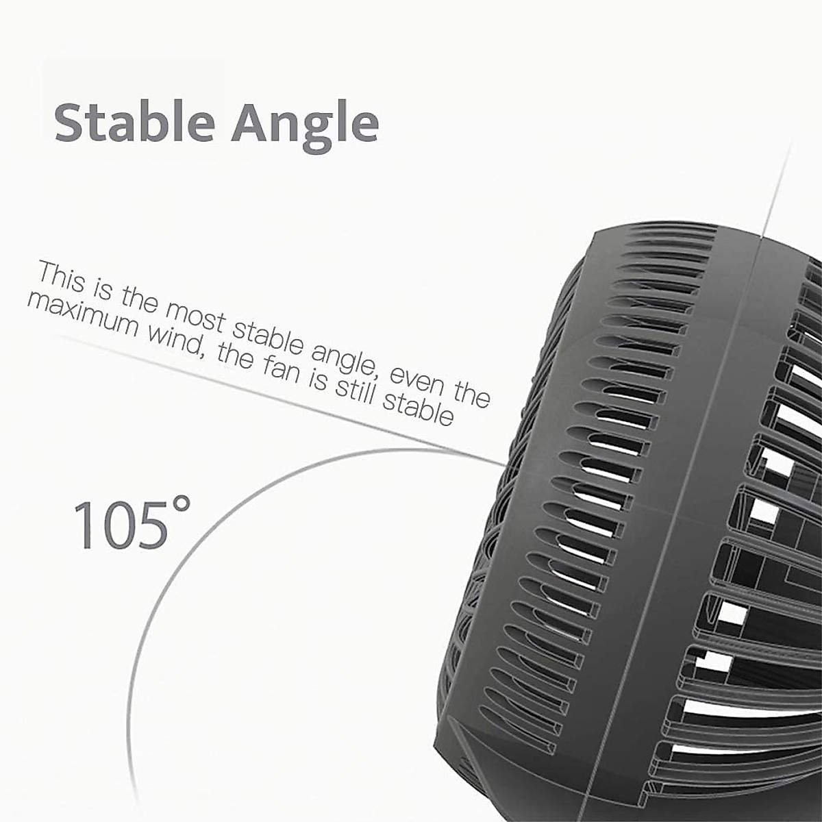 Desk Fan, 4.7 inch 3 Speeds Small Mini Quiet USB Desktop Table Cooling Fan for Office Home (Pink)