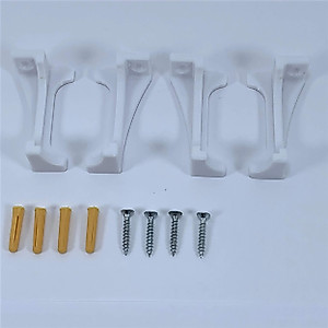 3D Cabin Product Compatible with The Xbox Series S Wall Mount Wall Bracket Holder Four Corner Black