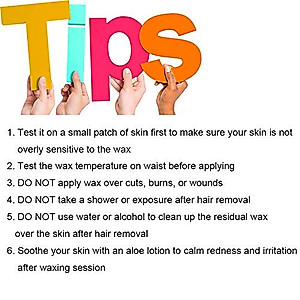 iMeshbean® Wax Heater Roller Depilatory Roll on Wax Warmer Cartridge Strips Portable Hair Removal Waxing Machine Kit for Men and Women (Aloe+ Honey)