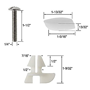 KOHLER GENUINE PART 1236365 BUMPER HARDWARE KIT