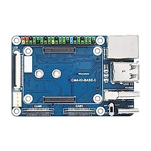 Waveshare Mini Base Board Type Compatible with Raspberry Pi Compute Module 4