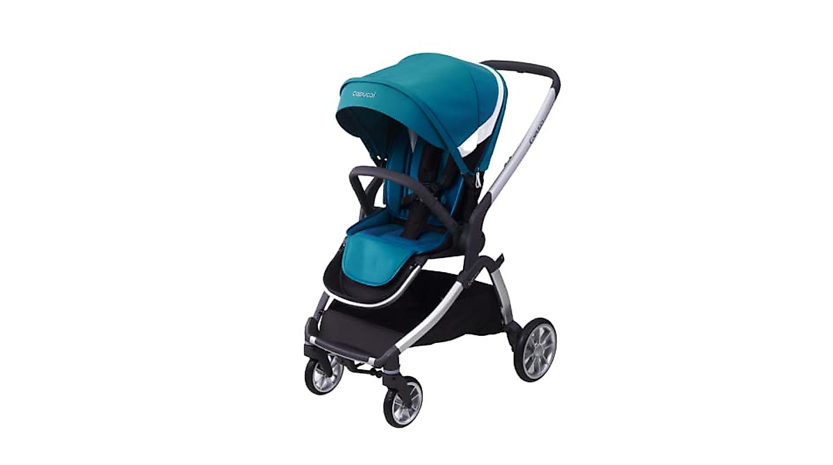 Capucci Velos Luxury Stroller - One-Action Fold & Comfort
