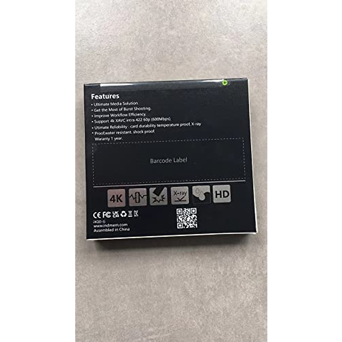 XQD 64GB Memory Card, 5X Tough MLC XQD Flash Memory Card High Speed G Series| Max Read 440MB/s, Max Write 400MB/s