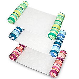 Sloosh 3 Pack Inflatable Pool Float Hammock, Water Hammock Lounges, Multi-Purpose Swimming Pool Accessories (Saddle, Lounge Chair, Hammock, Drifter) for Pool, Lake, Outdoor, Beach